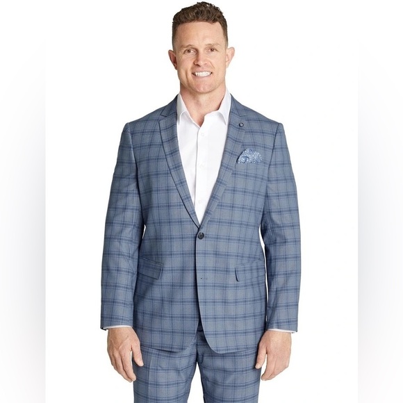 Johnny Bigg | Suits & Blazers | Johnny Bigg The Silvio Check Stretch ...